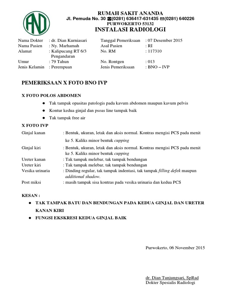 Form Bacaan BNo - IVP | PDF