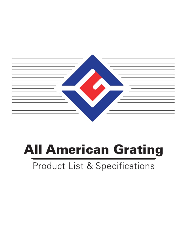 All American Grating Catalog | PDF | Metal Fabrication | Building ...
