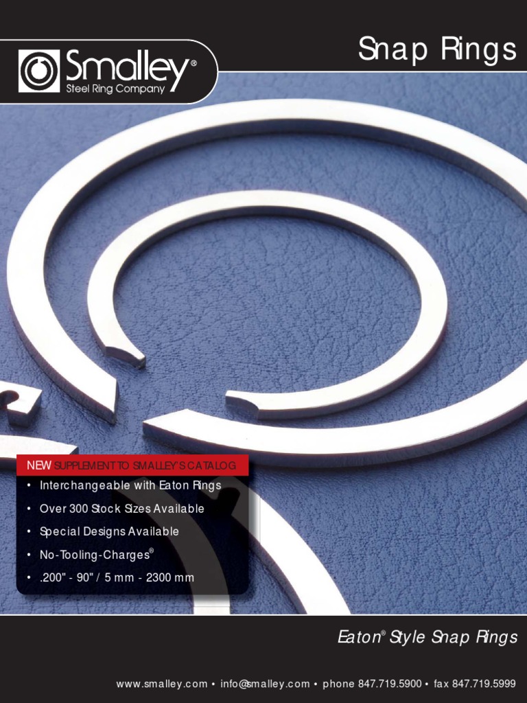 Snap Bore Ring PDF | PDF | Yield (Engineering) | Mechanical Engineering