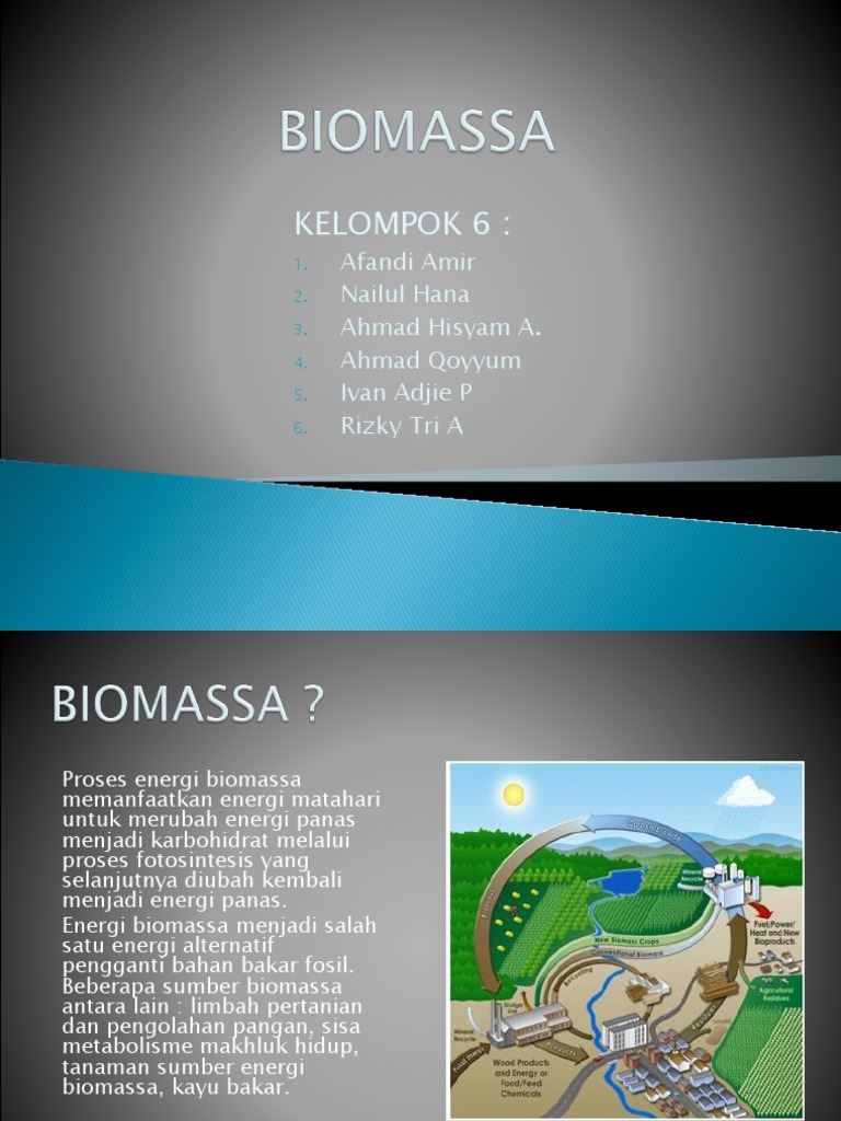 Pemanfaatan Energi Biomassa untuk Pemanasan | PDF