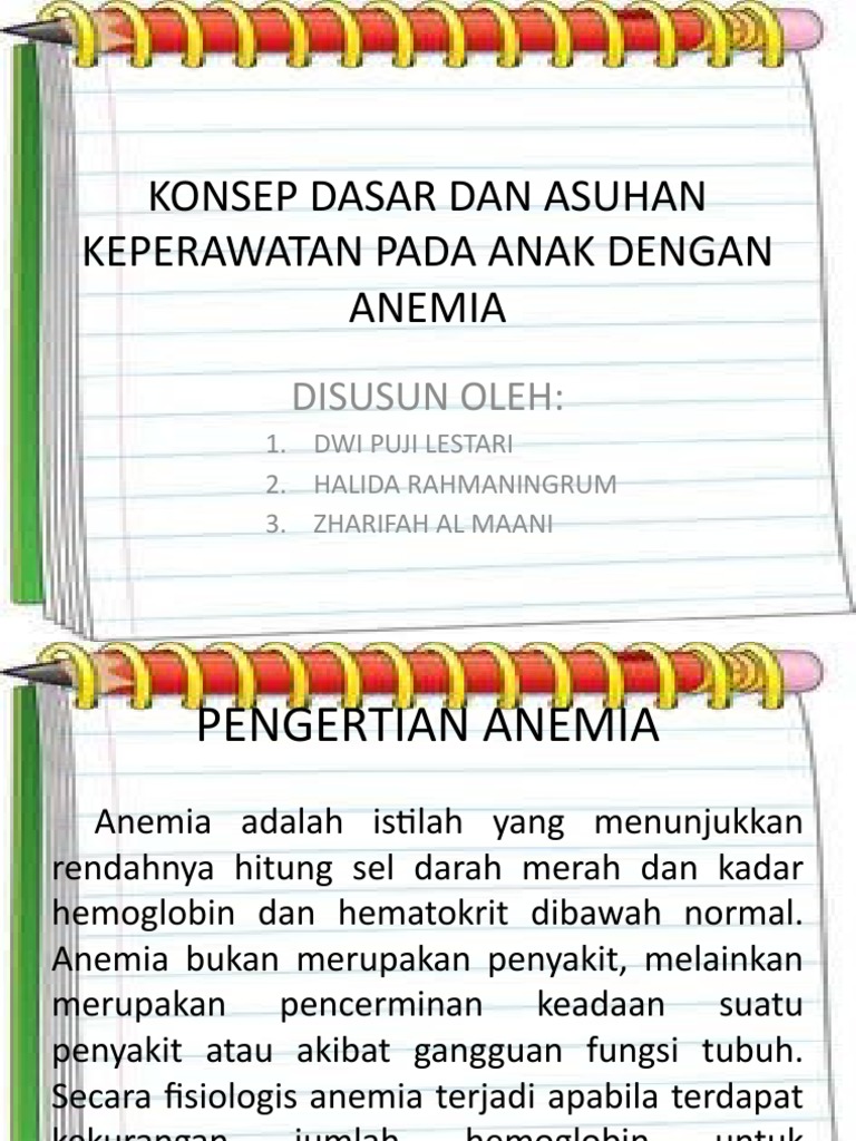 Anemia Anak | PDF