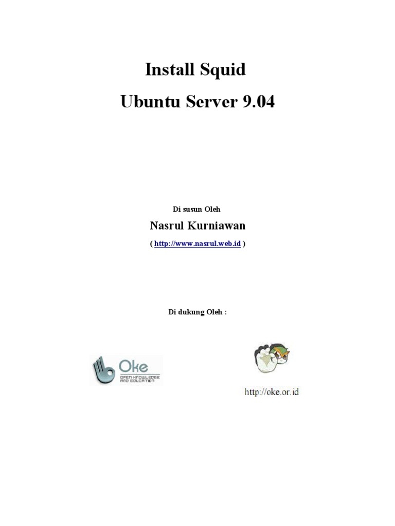 Squid Proxy Ubuntu Server | PDF