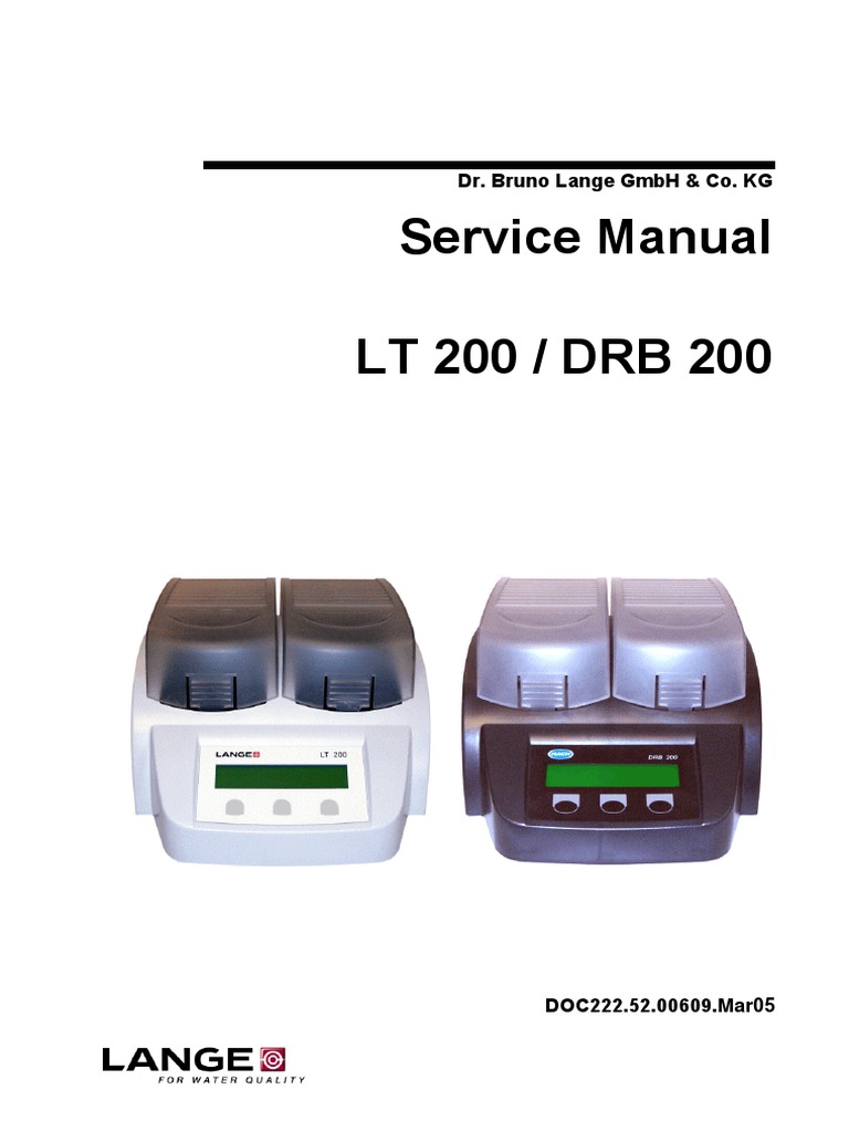 DRB200 Service Manual PDF | PDF