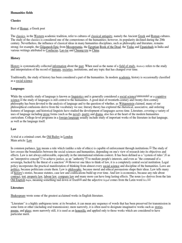 Branches of Humanities | Humanities | Paintings