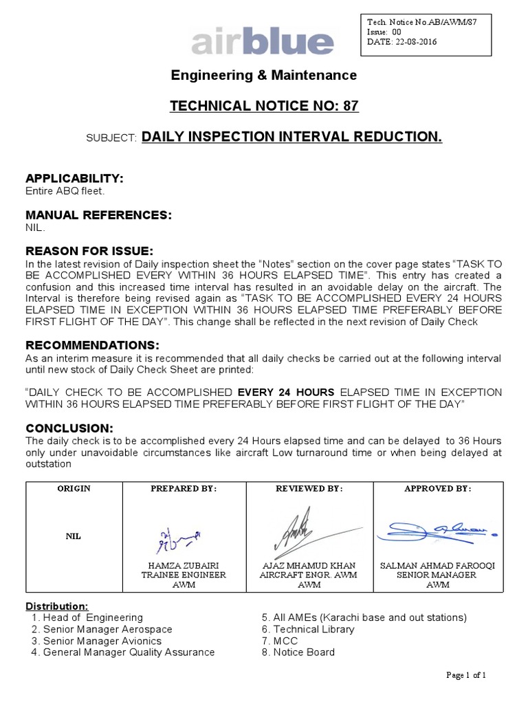 Technical Notice # 87 | PDF | Business | Technology & Engineering