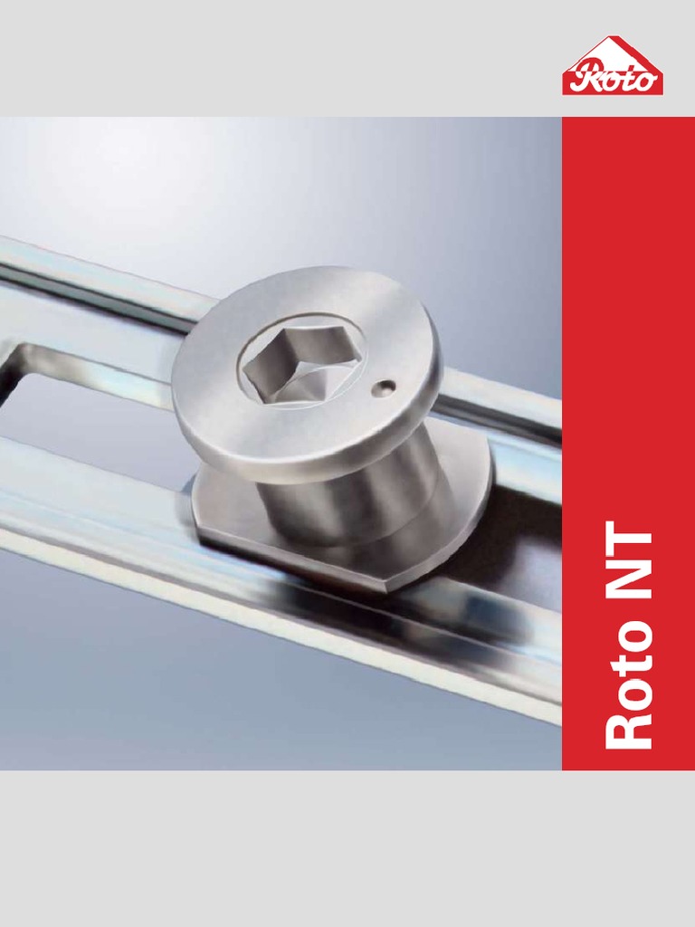 Catalog Feronerie Fereastra Termopan Tripan PVC Roto NT PDF | PDF