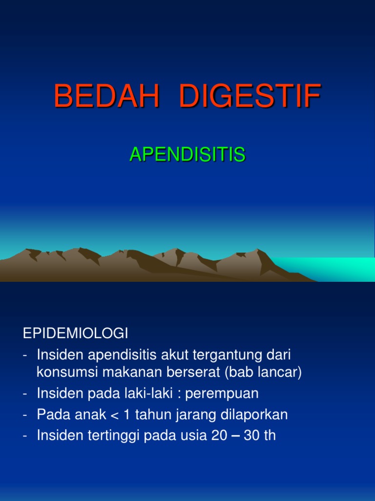 Bedah Digestif | PDF
