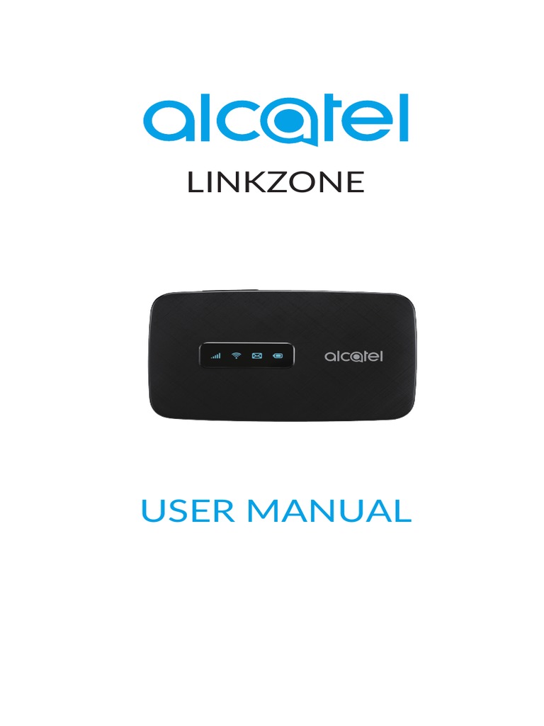 Alcatel LinkZone 2 User Manual | PDF | Wi Fi | Usb
