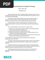 Cognitive Conceptualization Diagram | PDF | Cognitive Therapy | Applied ...