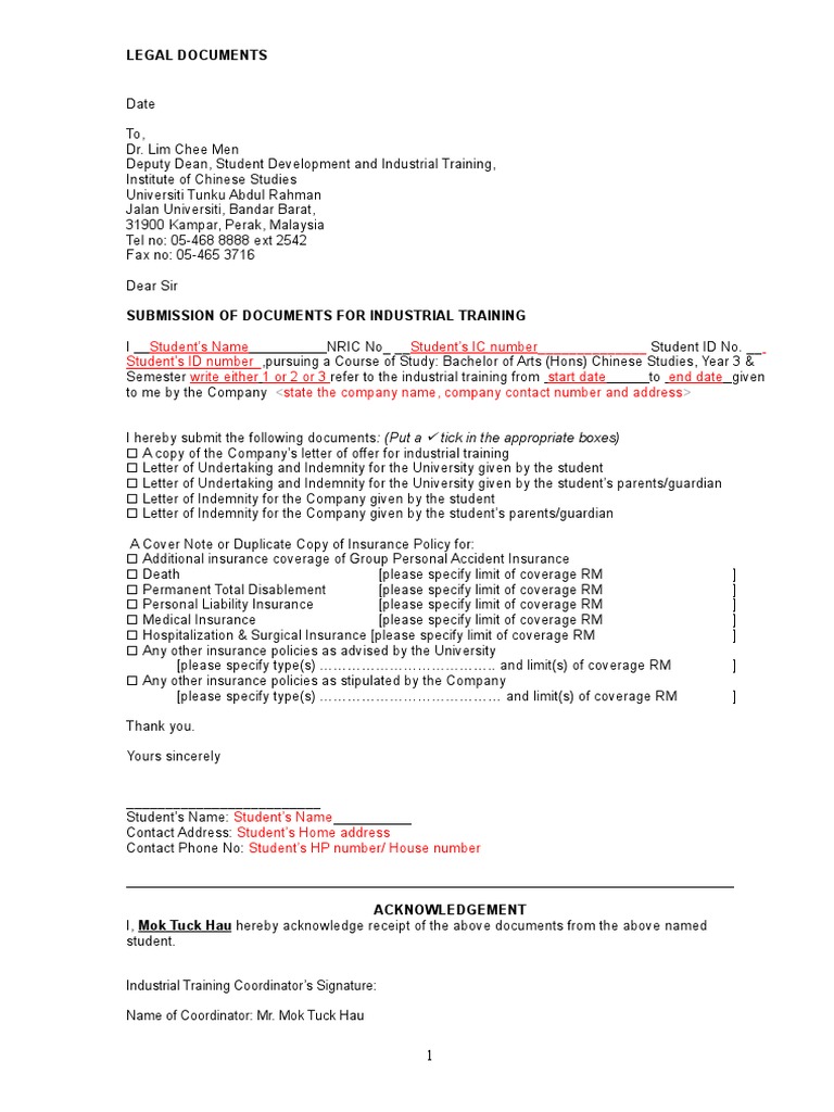 Indemnity Letter (Updated on 02.07.14) | Indemnity | Insurance