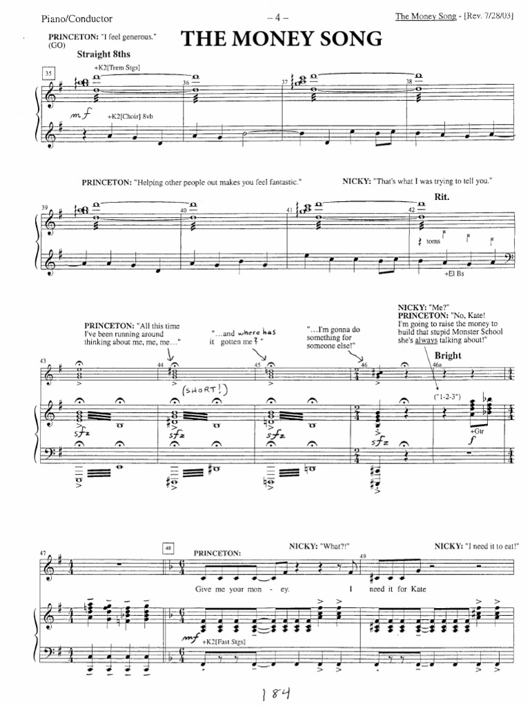 33 The Money Song | PDF