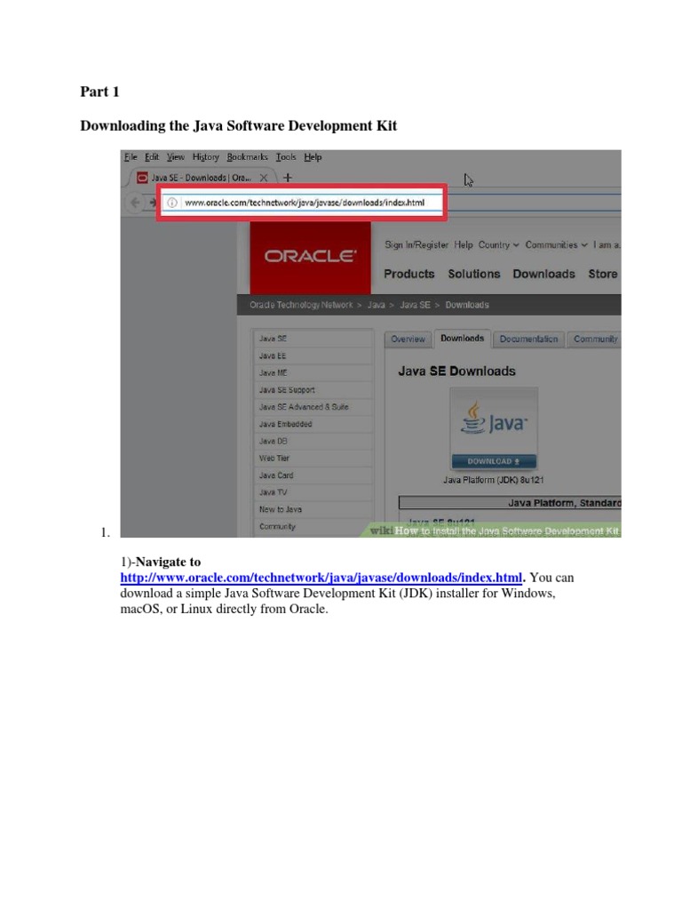JDK Installation Tutorial | PDF | Installation (Computer Programs ...