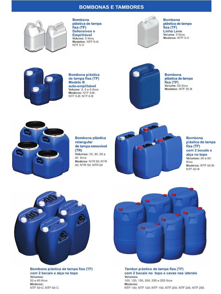 Catalogo Bombonas PDF | PDF