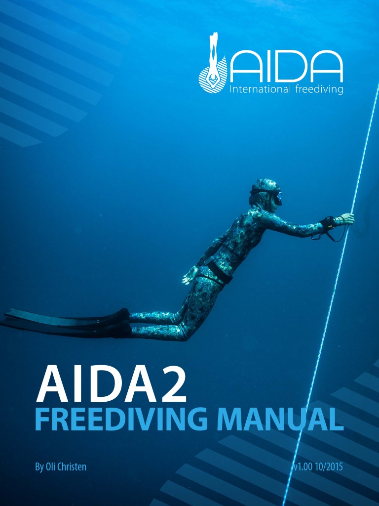 AIDA2 Manual | PDF | Scuba Diving | Breathing