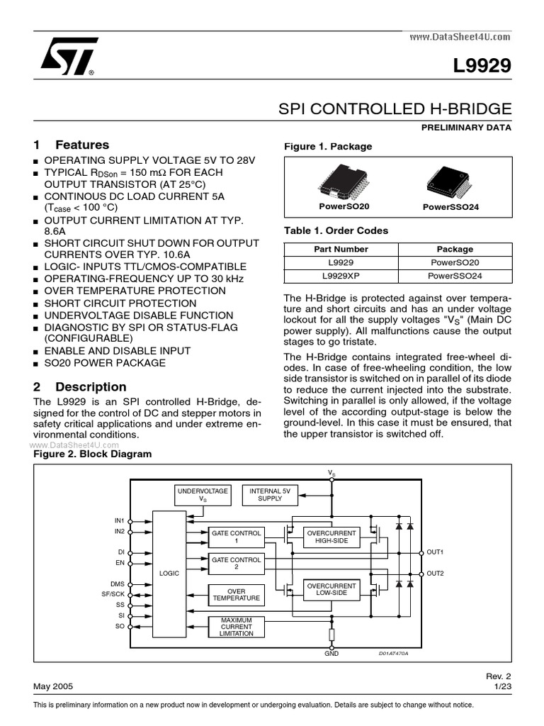 L9929-STMicroelectronics | Power Supply | Electrical Engineering