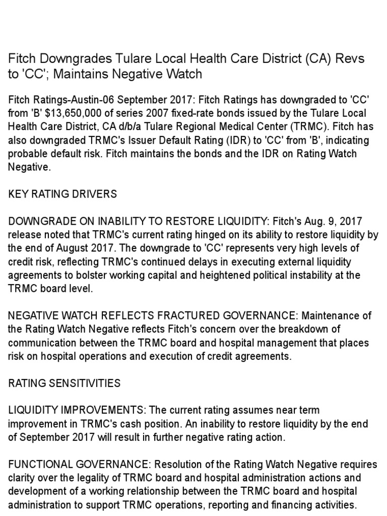 Fitch Ratings Sept 6 | PDF | Securities (Finance) | Authentication
