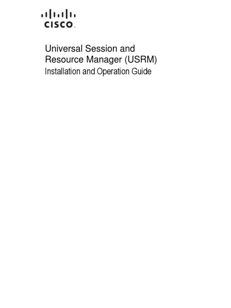 USRM IandO Guide | PDF | Web Server | Internet & Web