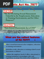 Powerpoint Presentation of Safe Spaces Act RA 11313 | PDF | Sexual ...