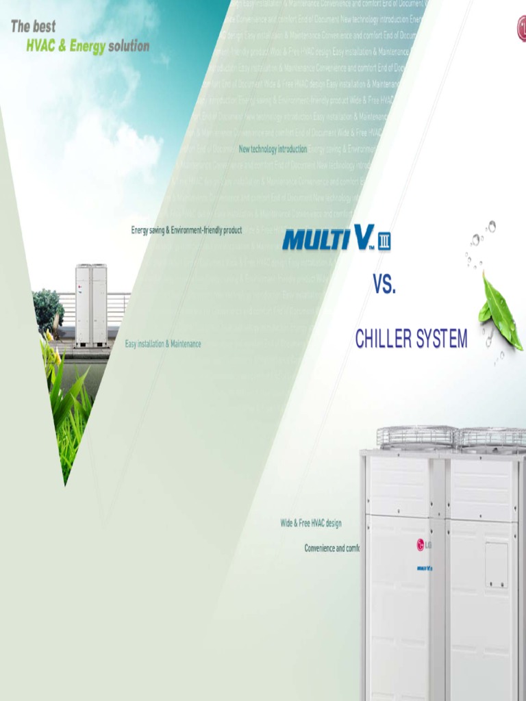 2.2.e. Chiller Vs VRF - MULTI V III PDF | PDF | Air Conditioning ...