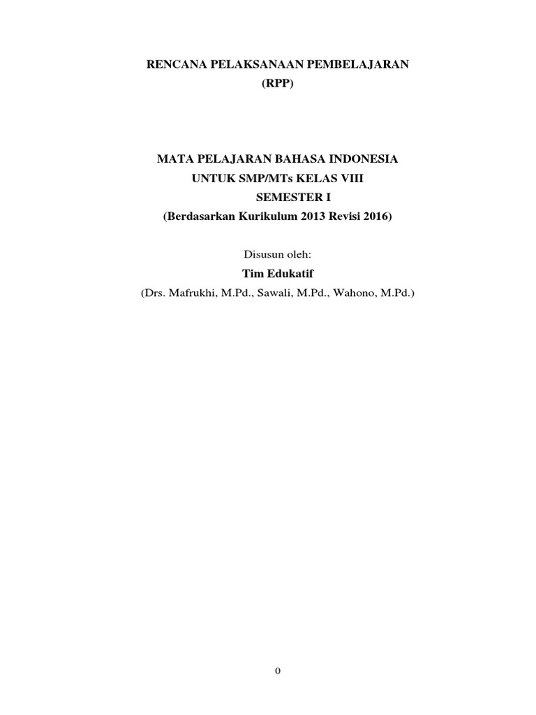 RPP Marbi 8 SMTR 1 | PDF