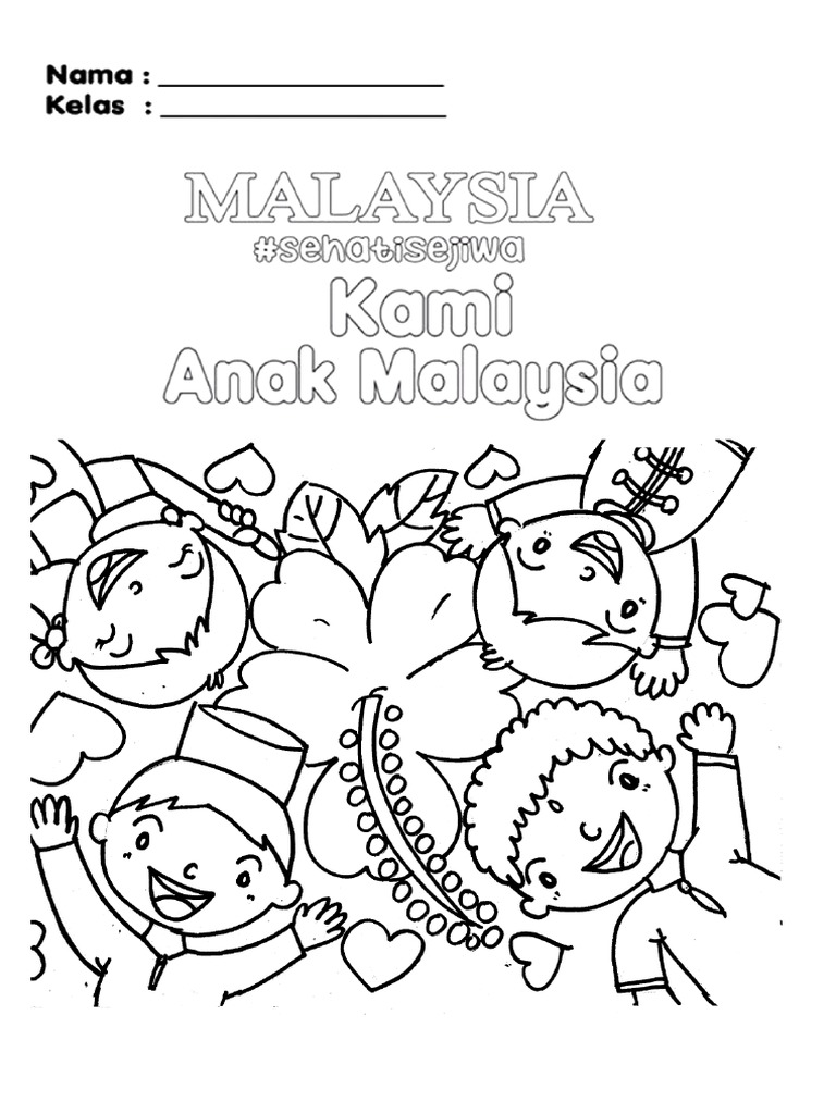 Gambar Mewarna Merdeka 1 | PDF