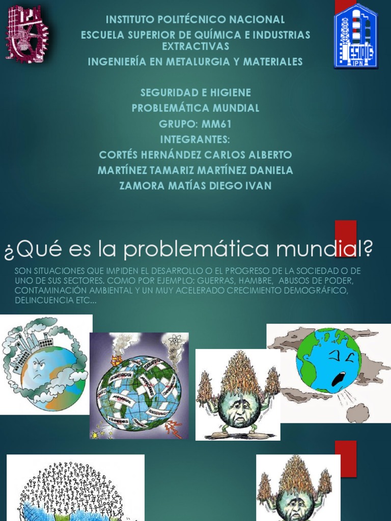 01 Problematica-Mundial | Descargar gratis PDF | Contaminación | Naturaleza