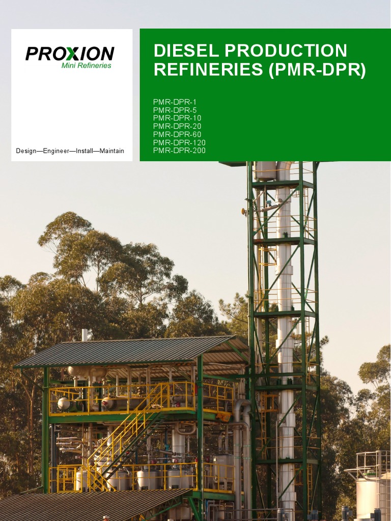 Diesel Production Refineries (PMR-DPR) : PMR-DPR-1 PMR-DPR-5 PMR-DPR-10 ...