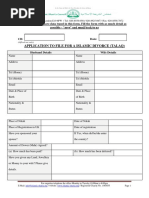 Nikah Form and Agreement Template | PDF | Marriage | Social Conventions