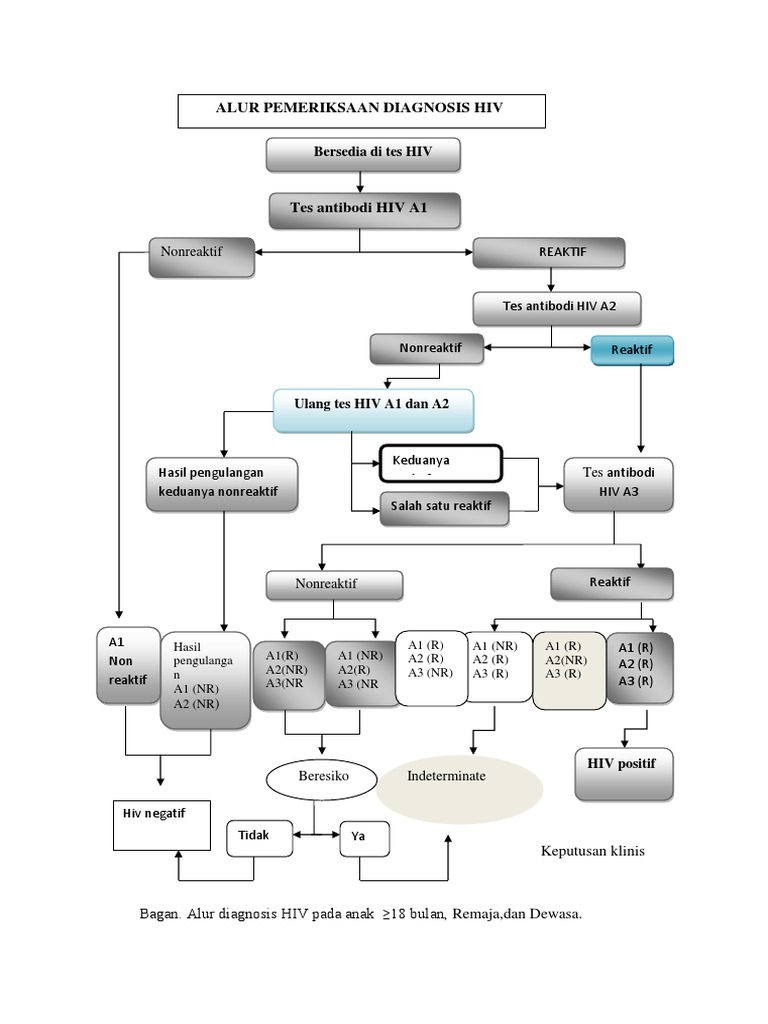 Alur Pemeriksaan Hiv | PDF