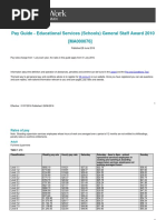 SCHADS Award Pay Rates 2023 Guide | PDF | Overtime | Employment