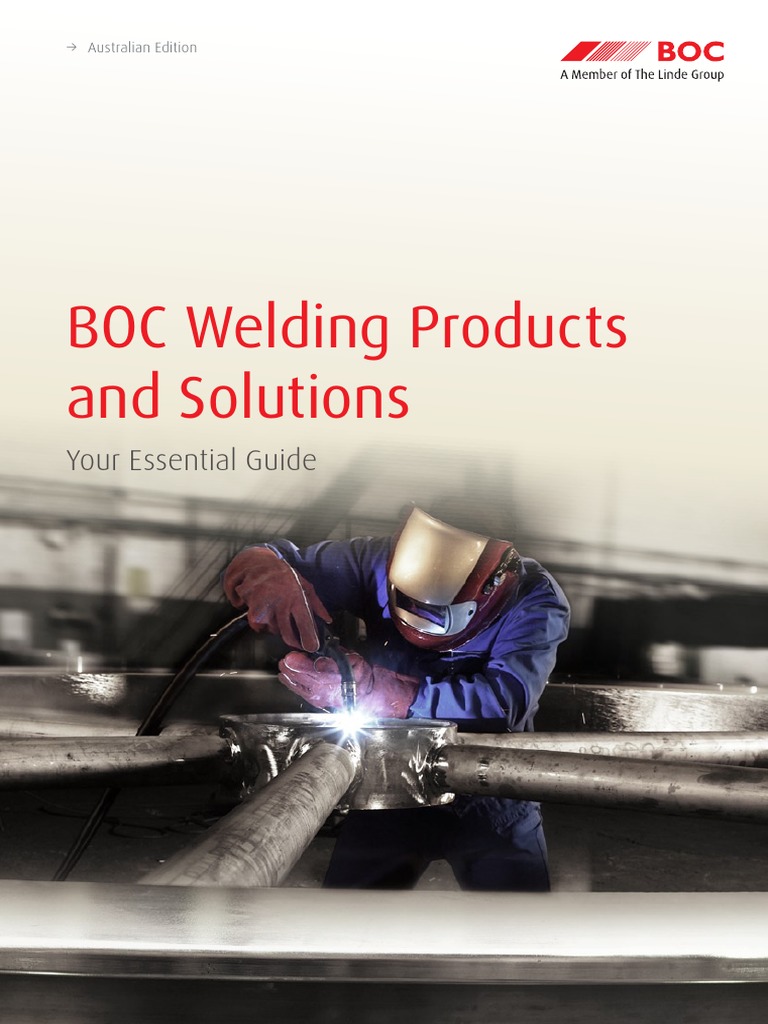 BOC Welding Products & Solutions - Essential Guide | PDF | Welding ...