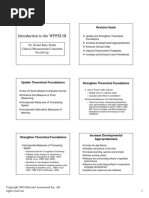 Wiat 4 Sample Parent Report | PDF | Reading Comprehension | Wechsler ...