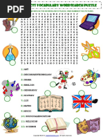 In The Living Room Esl Vocabulary Wordsearch Puzzle Worksheet | PDF ...
