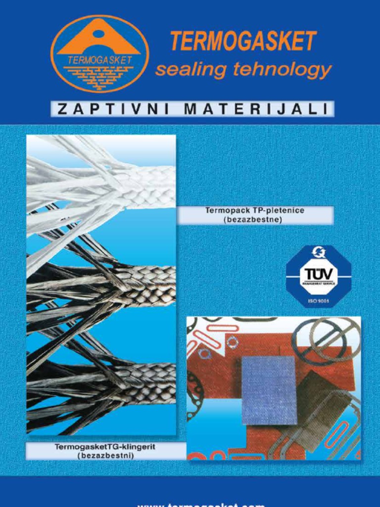 Zaptivni Materijali Za Web PDF | PDF