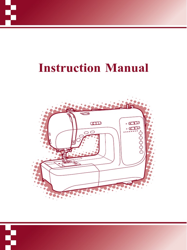 Carina Comfort Sewing Machine | PDF | Sewing Machine | Sewing