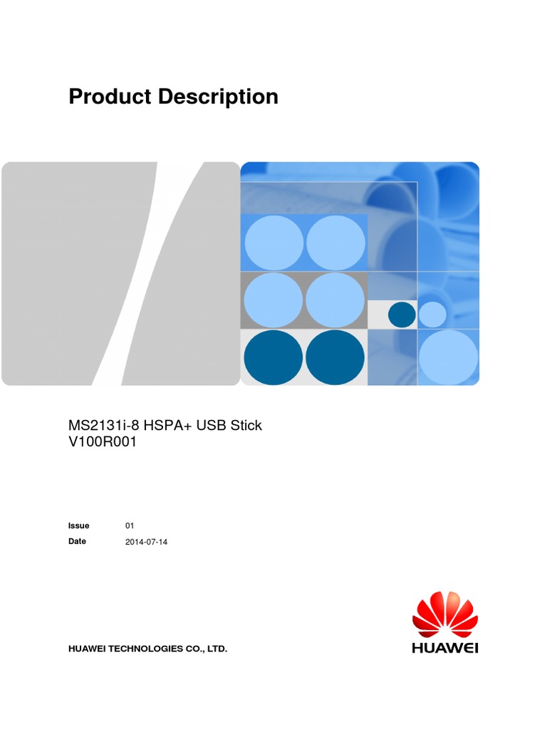 Huawei Ms2131 Ms2131i 8 Hspa Usb Stick Specifications Datasheeet | PDF ...