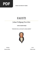 Fausti, Gete - Analiza e Plotë e Veprës | PDF