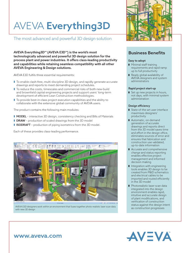 AVEVA Everything3D: The Most Advanced and Powerful 3D Design Solution ...