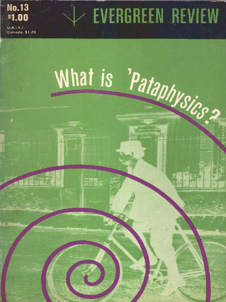 Evergreen Review Number 13 - What Is Pataphysics | PDF | Metaphysics ...