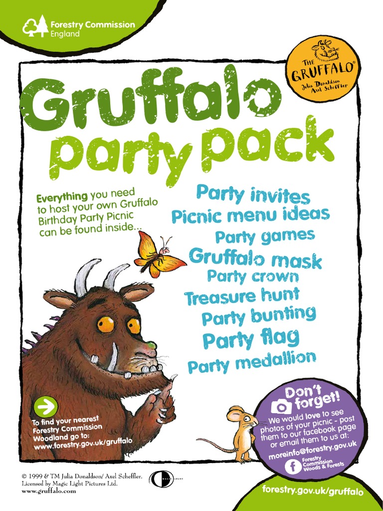 Gruffalo Party Pack PDF | PDF