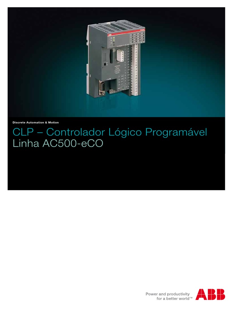 CLP - Controlador Lógico Programável Linha AC500 PDF | PDF ...