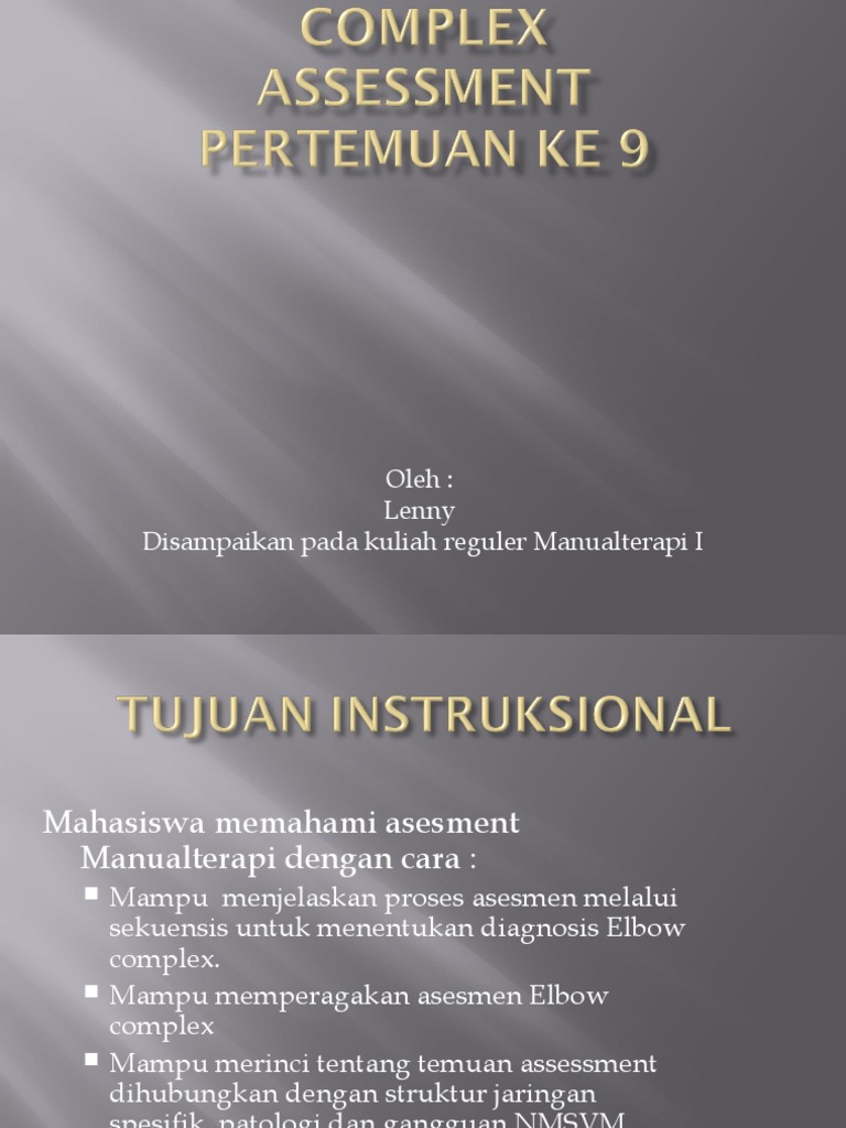 Manual Terapi Manipulasi 9 | PDF