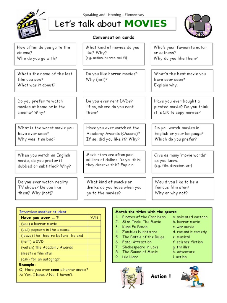 Let's Talk About Movies | PDF | Entertainment | Leisure