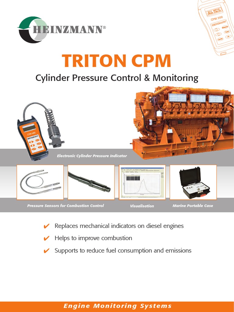 TRITON CPM Cylinder Pressure Monitoring e | PDF | Internal Combustion ...