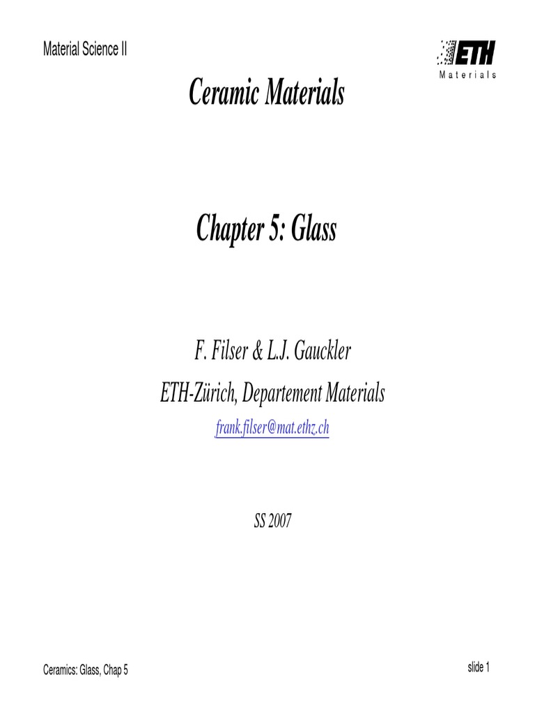 Understanding the Structure and Properties of Glass Through Zachariasen ...