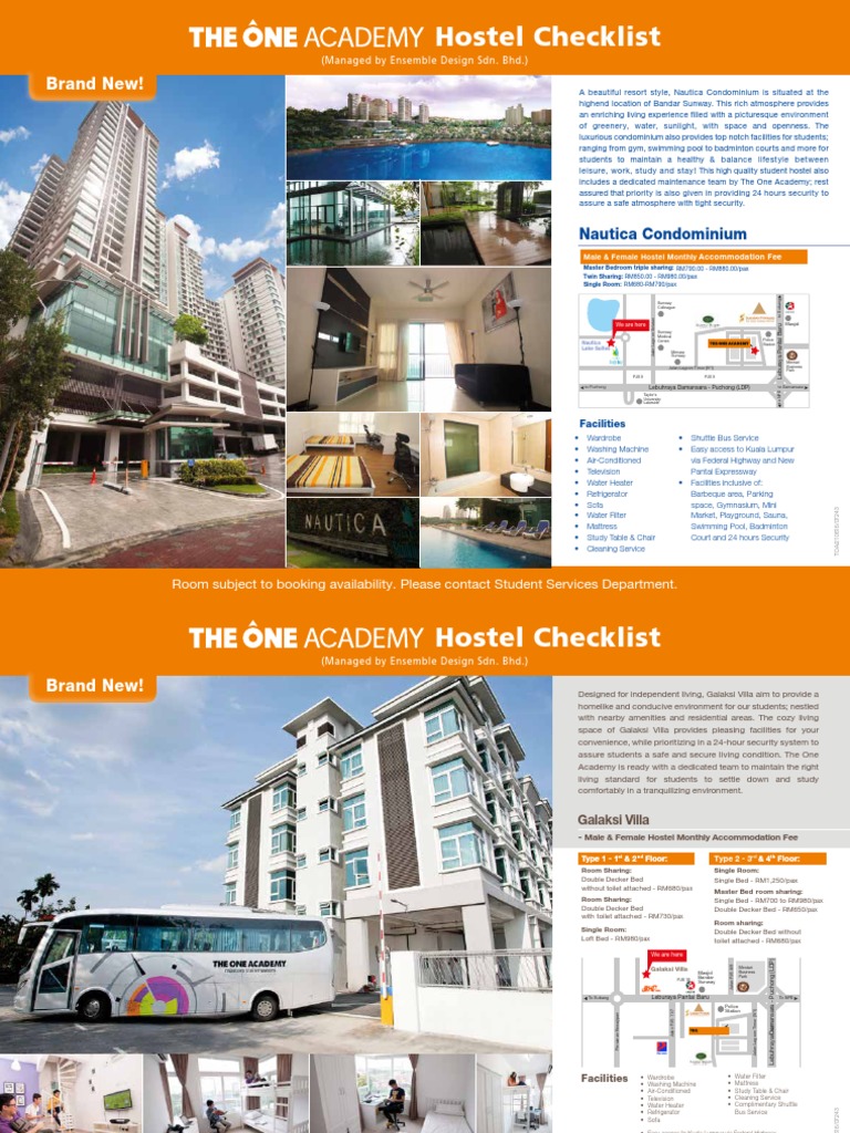 Hostel Checklist: Brand New! | PDF | Home | Hotel And Accommodation