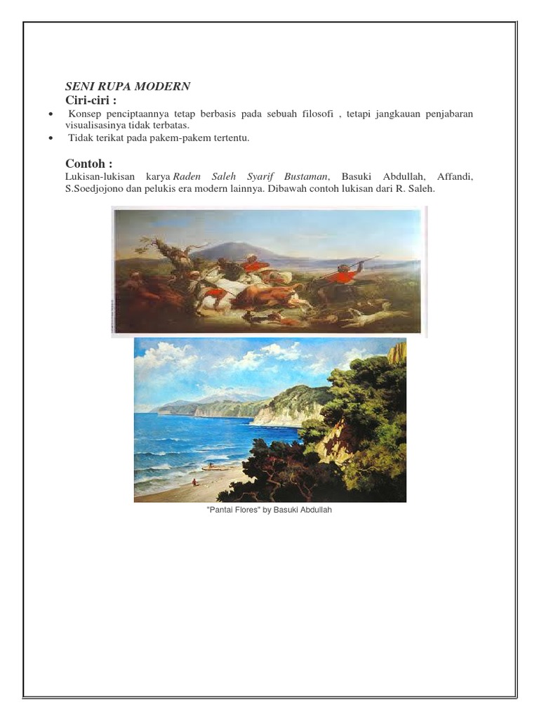 Seni Rupa Modern | PDF