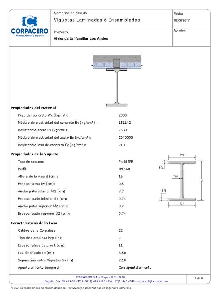 Anexo_71_Perfil_IPE_160_(1) | Materiales de construcción | Tecnología