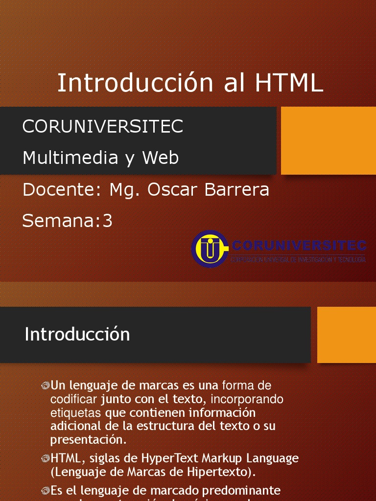 Clase 3 Introduccion A HTML | PDF | HTML | Hipervínculo
