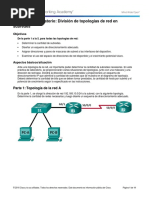 Packet Tracer: Situación de División en Subredes 1 | PDF | Dirección IP | Arquitectura de internet